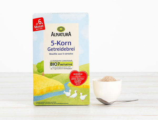Have Bio 5 Grain Cereal Porridge from Alnatura delivered