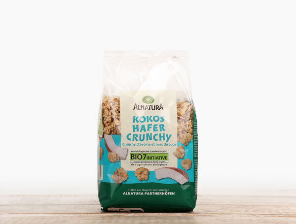 Bio Kokos Hafer Crunchy, 375g von Alnatura liefern lassen