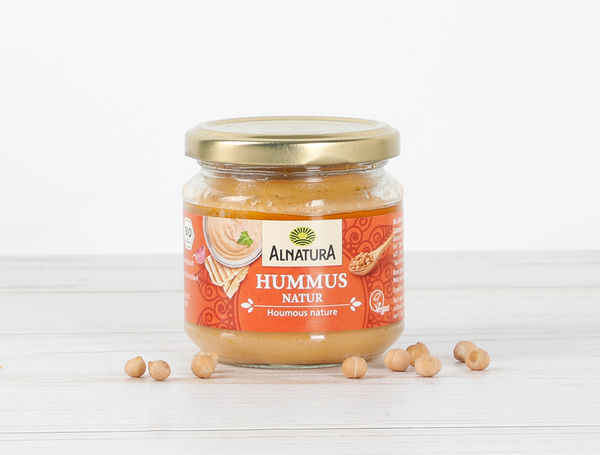 Have the Bio Hummus Nature, 180g from Alnatura delivered