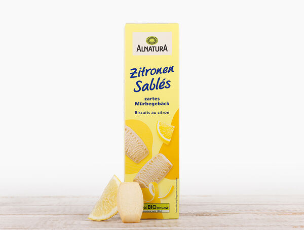 Bio Zitronen Sablés von Alnatura schnell liefern lassen