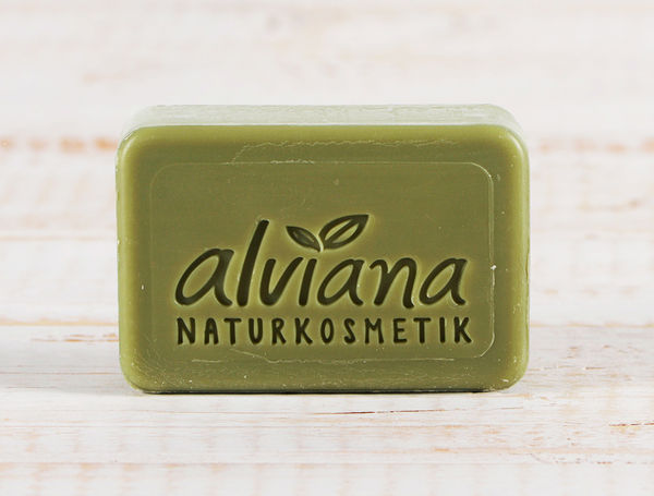 Feste Seife mit Olivenöl, 100g von Alviana liefern lassen!