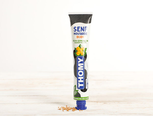 Thomy Senf Dijon mit Weisswein, 100g von Thomy liefern lassen