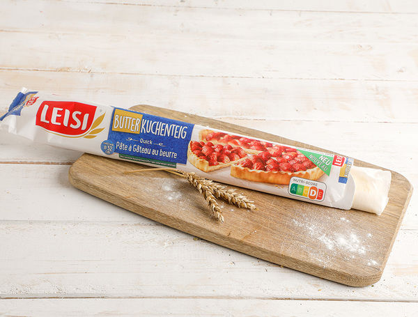 Butter Kuchenteig rund ausgewallt, 280g von Leisi liefern lassen