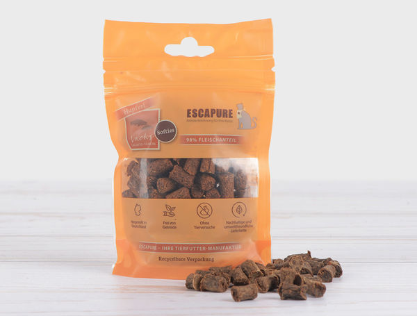 Have Softies Salmon Cat Snack, 80g from Escapure delivered