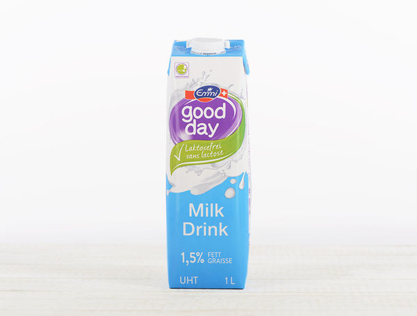 Have Emmi good day Milk Drink UHT, 1.5% fat, lactose-free, 1l from Emmi ...