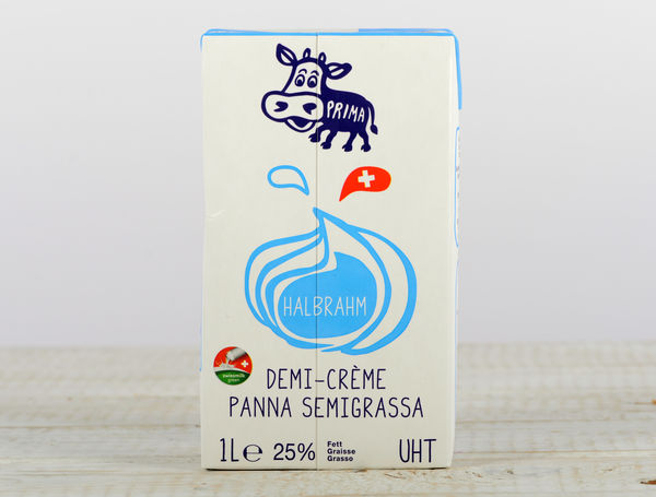 Have the Prima Half Cream UHT 25%, 1l from Emmi delivered