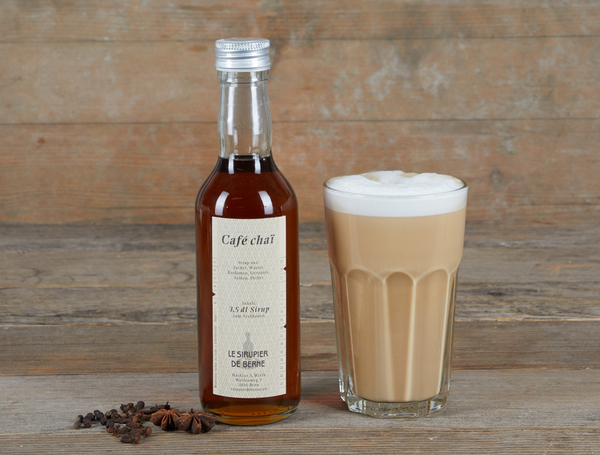 Sirup Café Chaï, 3.5dl – Le Sirupier de Berne, Bern – Farmy.ch