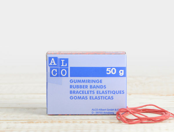 Have the Alco Rubber Straps red, ø 65mm from Alco delivered