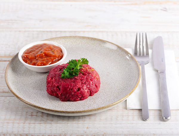 Tartare de Bœuf avec Sauce de Metzgerei Angst chez vous