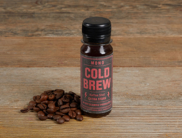 Faites livrer chez vous le Cold Brew Coffein Shot, 60ml de MONO