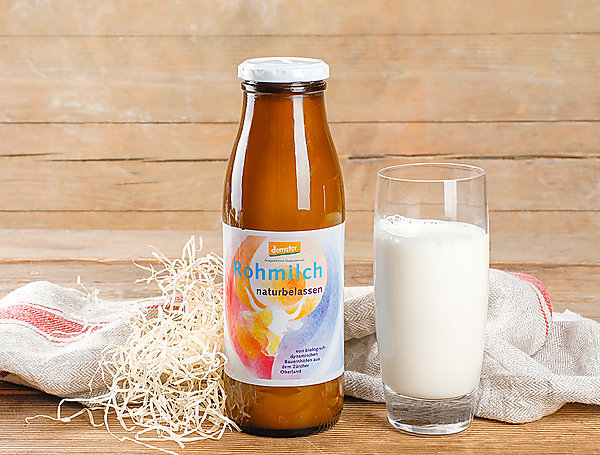 Rohmilch Demeter, 0.5l von Sennerei Bachtel liefern lassen