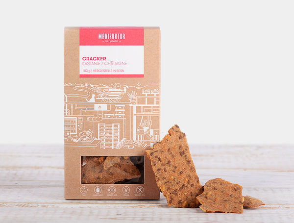 Have Bio Buckwheat Cracker, 100g from Manifaktur delivered