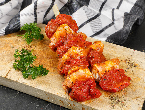 Bio Knospe Rindfleisch-Speck Spiessli von BIOLogisch liefern lassen!