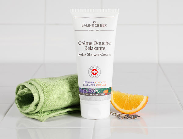 Relax Duschcreme Lavendel & Orange von Saline de Bex liefern lassen
