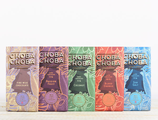 Have the Starter set "chocolate connaisseurs" from Choba Choba delivered