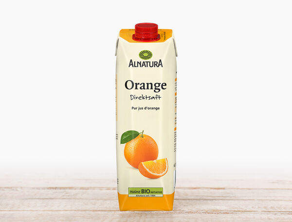 Have Bio Orange Juice, 1l delivered to you from Alnatura