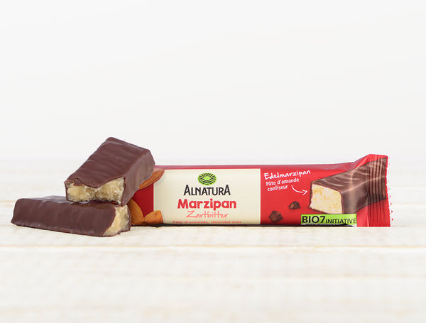 Have Bio Marzipan Bar Dark, 40g from Alnatura delivered
