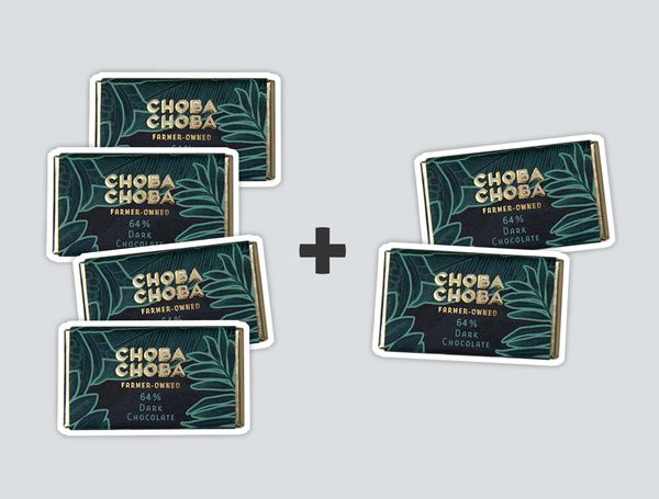 4+2 Schweizer Schoggi 64% von Choba Choba liefern lassen