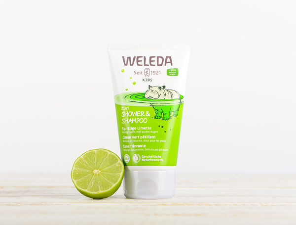 Kids Shower & Shampoo, Limette von Weleda liefern lassen