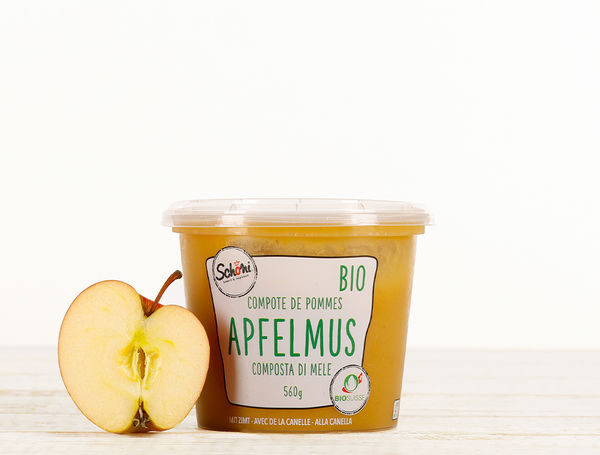 Have Bio Apple Puree with Cinnamon from Schöni delivered