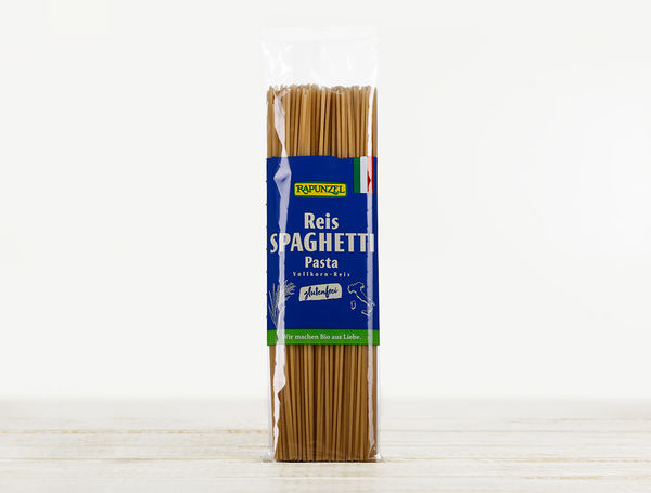 Have the Bio Spaghetti from Rice from Rapunzel delivered