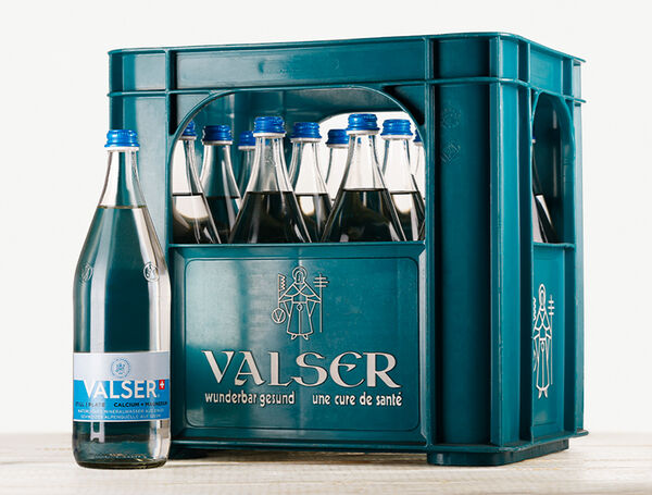 Valser Mineralwasser still "Calcium + Magnesium", 12x1l von Valser ...