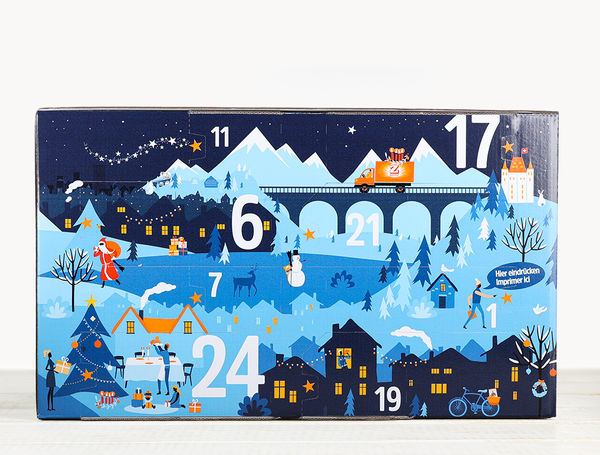 Zweifel Adventskalender von Zweifel Pomy liefern lassen