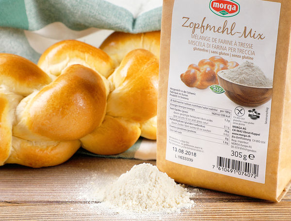 Bio Zopfmehl-Mix glutenfrei, 305g von Morga liefern lassen