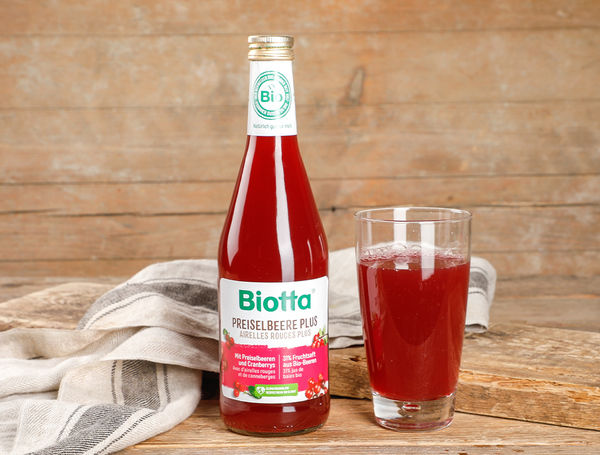 Biotta Bio Saft Preiselbeere von Biotta liefern lassen!