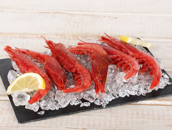 Have the Red Shrimps of Mazara, 250g from Rosso di Mazara delivered