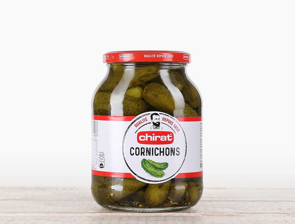 Chirat Cornichons, 470g de Chirat directement chez vous