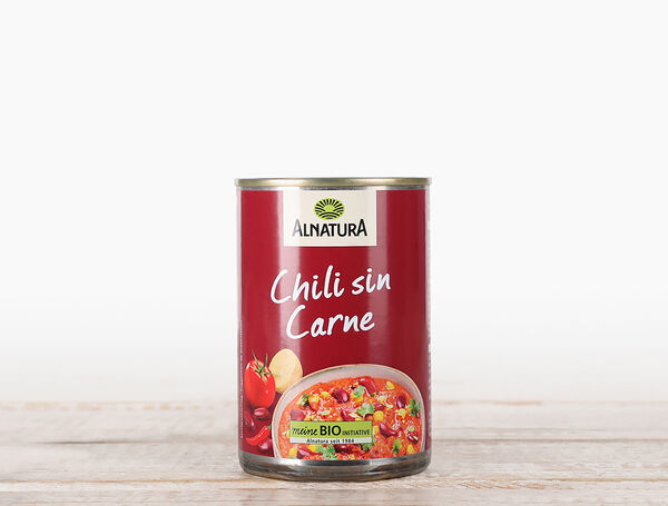 Have the Bio Chili sin Carne, 400g from Alnatura delivered