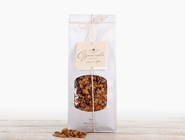 Bio Granola ohne Weizen von TINY FACTORY liefern lassen