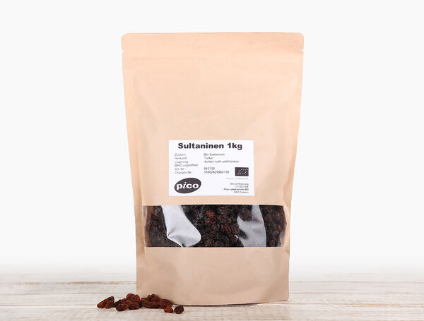 Bio Sultaninen, 1kg von Pico Lebensmittel liefern lassen