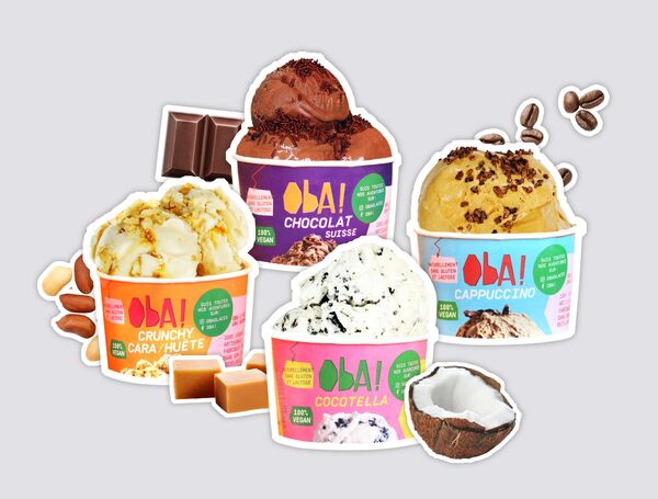 Have the ICE CREAM DEAL: mix, 4 pieces from Oba delivered
