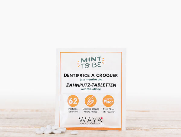 Have the Toothpaste tabs, organic soft mint & fluoride from WAYA delivered