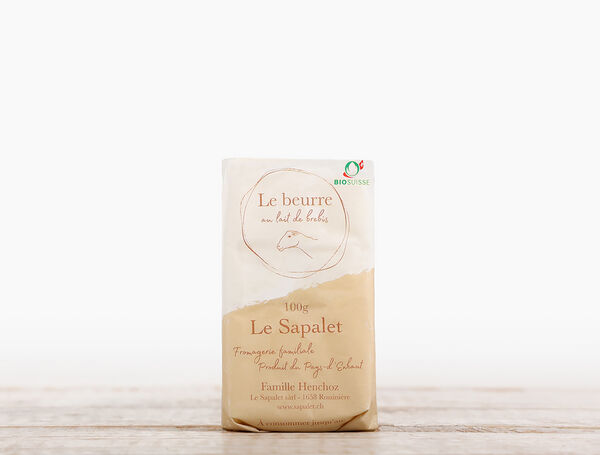 Have the Bio Sheep Butter, 100g from Le Sapalet delivered