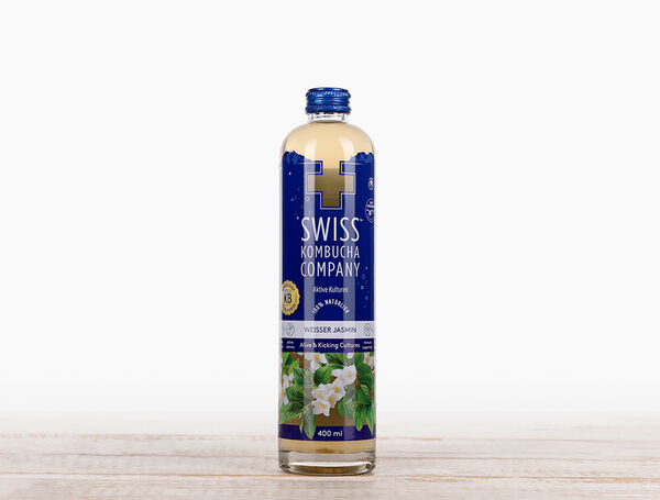 Bio Kombucha “White Jasmine” from Swiss Kombucha delivered