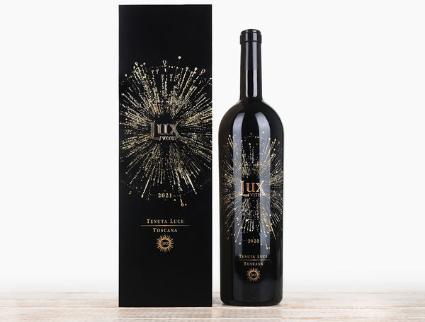 Toscana Rosso "Lux Vitis" IGT in der Holzkiste, 150cl von Tenuta Luce schnell, bequem liefern lassen