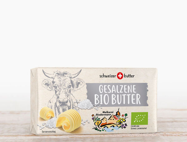 Have the Bio Butter salted, 100g from Biedermann delivered