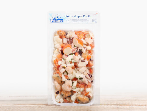 Have the Seafood Mix "Risotto", 250g from Trevisani delivered