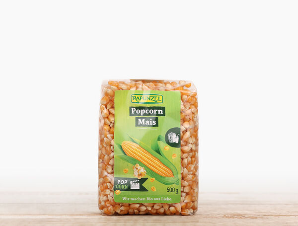 Have the Bio Popcorn Corn, 500g delivered from Rapunzel