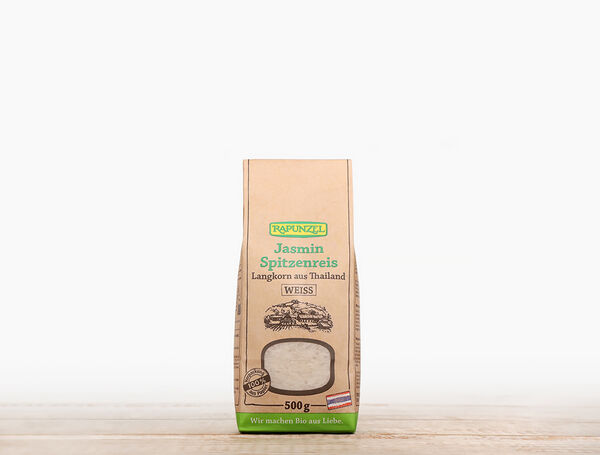 Bio Reis Jasmin Weiss, 500g von Rapunzel liefern lassen