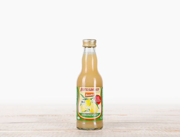 Bio Zitronensaft Demeter, 20cl von BEUTELSBACHER liefern lassen!