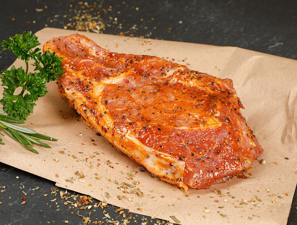 Have the Bio Pork Chop marinated from BIOLogisch delivered