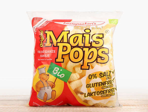 Bio Maispops, 65g von LAATUPAAKARI'S bequem liefern lassen