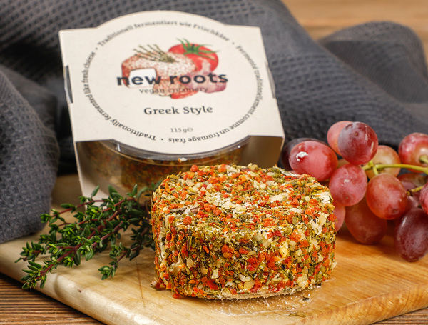 Have the alternative cheese Greek from New Roots delivered
