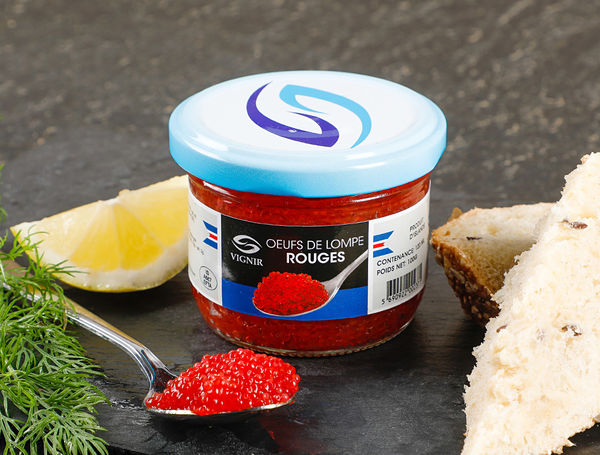 Have the Lump roe red, 100g delivered to you from Vignir