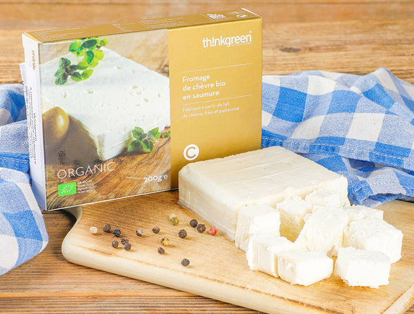 Bio Feta aus Ziegenmilch von th!nkgreen liefern lassen