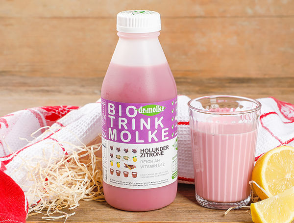 Büffel Molke Holunder, 0.5l von Dr. Molke liefern lassen